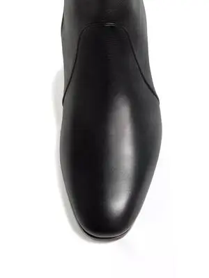 Valentino Garavani Pat Round-toe Boots - Black