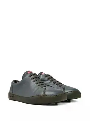 Camper Leather Lace-up Sneakers - Grey