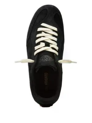 Axel Arigato Daze Suede Lace-up Sneakers - Black