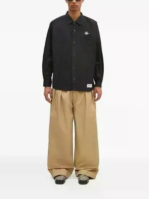 Engineered Garments Pleated Wide-leg Trousers