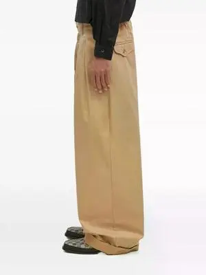 Engineered Garments Pleated Wide-leg Trousers