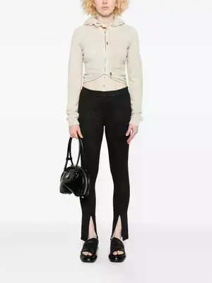 Rick Owens Front-split Zip-detail Jeans