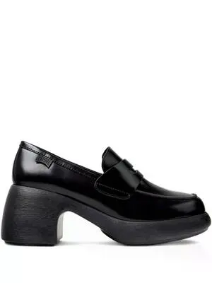 Camper 67mm Thelma Platform Loafers - Black