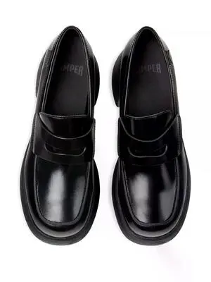 Camper 67mm Thelma Platform Loafers - Black