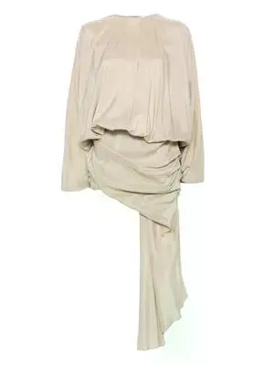 Christopher Esber Draped Silk Dress