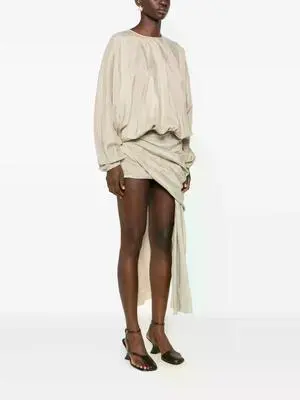 Christopher Esber Draped Silk Dress