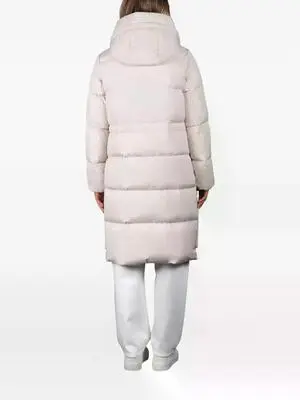 MOORER Quilted Hooded Coat