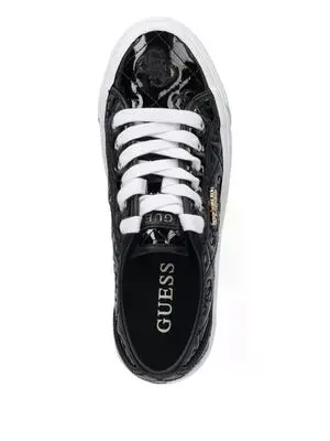 Guess Logo-quilted Sneakers