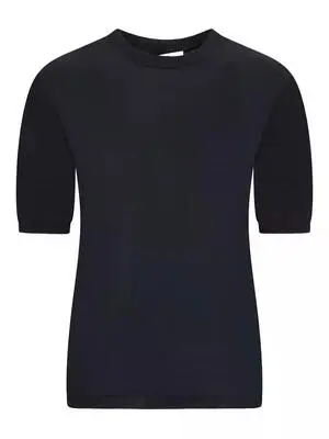 Max Mara Short-sleeve Round-neck Knit Top