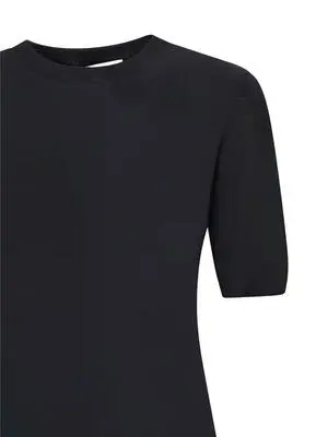 Max Mara Short-sleeve Round-neck Knit Top