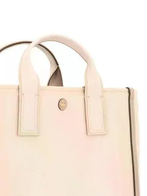 Chloé Small Logo-detail Tote Bag - Neutrals
