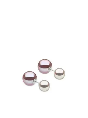 Yoko London 18k Gold South Sea Freshwater Pearl Earrings - White