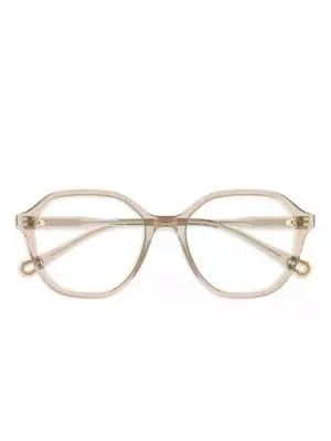 Chloé Round-frame Glasses - Pink