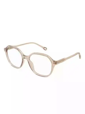 Chloé Round-frame Glasses - Pink