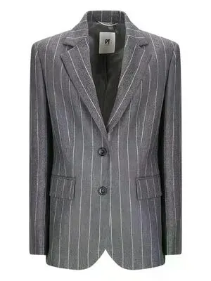 PT TORINO Pinstripe Two-button Blazer