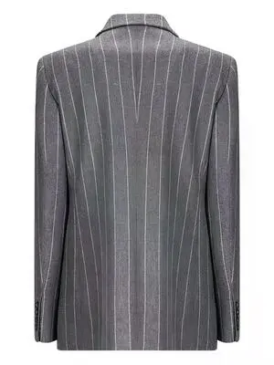 PT TORINO Pinstripe Two-button Blazer
