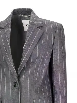 PT TORINO Pinstripe Two-button Blazer