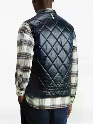 Woolrich Diamond-quilted Vest - Blue