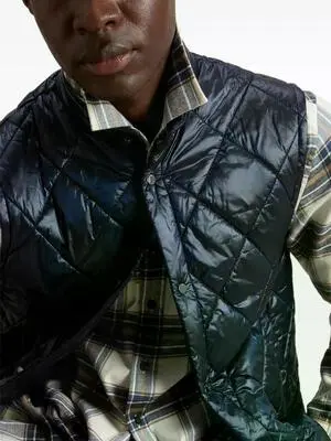 Woolrich Diamond-quilted Vest - Blue