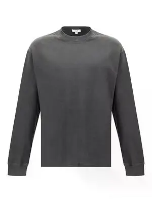 AGOLDE Long-sleeve Drop-shoulder T-shirt - Grey