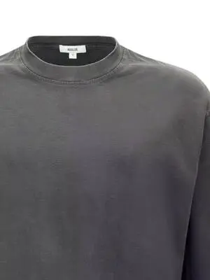 AGOLDE Long-sleeve Drop-shoulder T-shirt - Grey