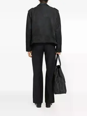 MAISON MARGIELA Asymmetrical-zip Biker Jacket