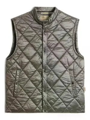 Woolrich Diamond-quilted Vest - Grey