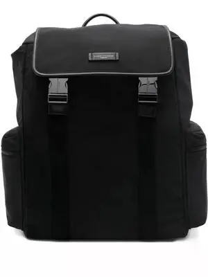 GIANNI CHIARINI Oslo Buckle-fastening Backpack - Black