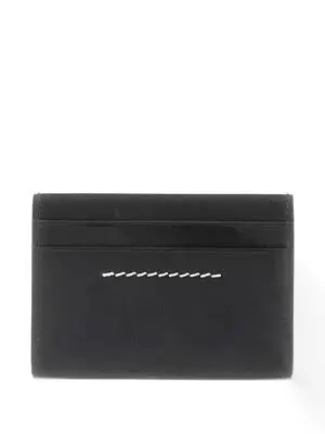 MAISON MARGIELA Cardholder Logo-plaque Wallet - Black