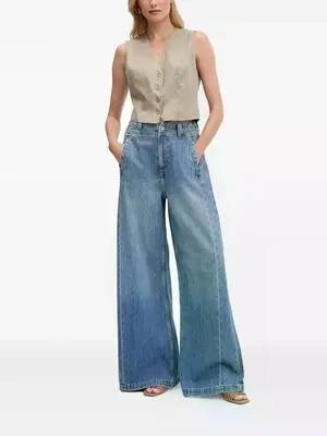 Guess Button-fastening Sleeveless Vest