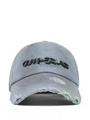 Camper Distressed-effect Baseball Cap - Grey