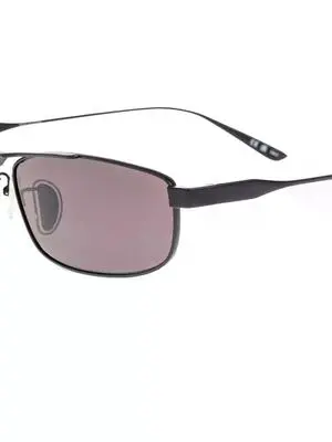 Balenciaga Rectangular-frame Sunglasses - Black