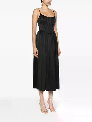 Zimmermann Corset Silk Midi Dress