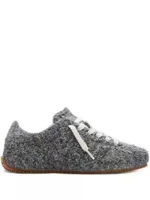 Axel Arigato Fuzzy Lace-up Sneakers - Grey