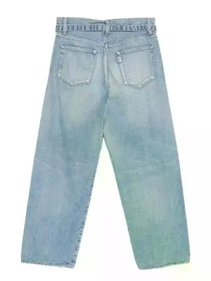 Sacai Belted-waist Jeans