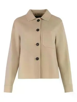 Max Mara Button-fastening Patch-pocket Jacket