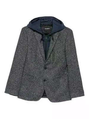 Karl Lagerfeld Hooded Blazer