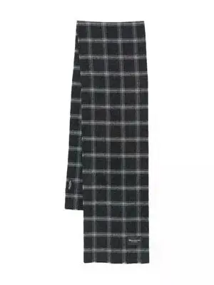 Marc O'polo Checked Scarf Black