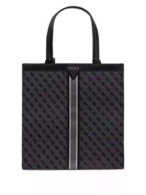 Guess Milano Striped Tote Bag - Black