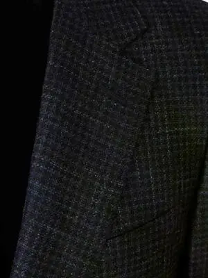 Canali Checked Single-breasted Blazer