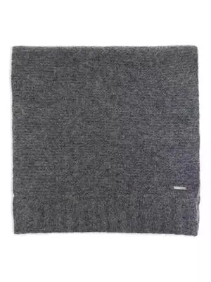 Dsquared2 Alpaca Scarf - Grey