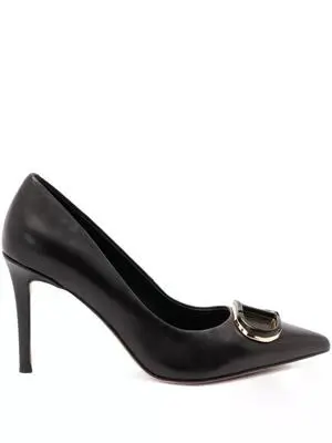 TWINSET 90mm Leather Pointed-toe Pumps