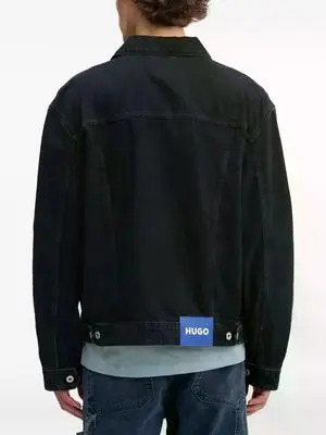 Hugo Logo-plaque Denim Jacket