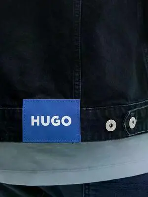 Hugo Logo-plaque Denim Jacket