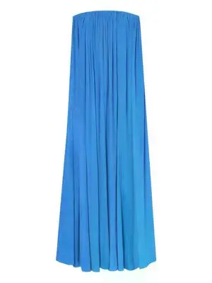 A.L.C. Strapless Pleated Gown