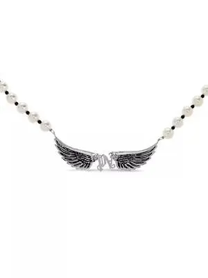 Palm Angels Wing Pendant Necklace