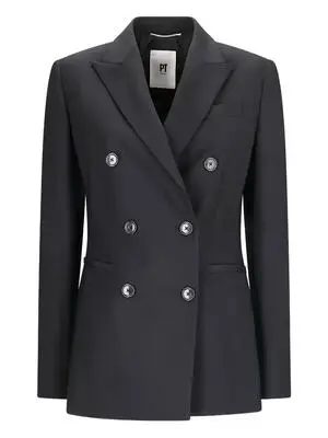 PT TORINO Six-button Peak-lapel Jacket