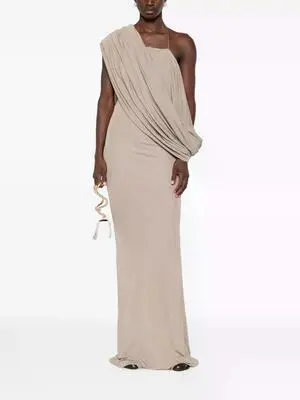 Christopher Esber Draped One-shoulder Dress