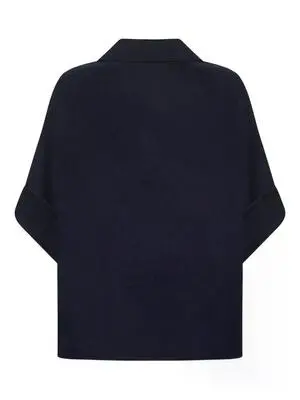 Max Mara Double-breasted Short-sleeve Coat