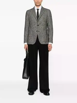 Tagliatore Textured Two-button Blazer